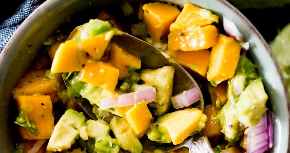Mango Avocado Salsa | Punchfork