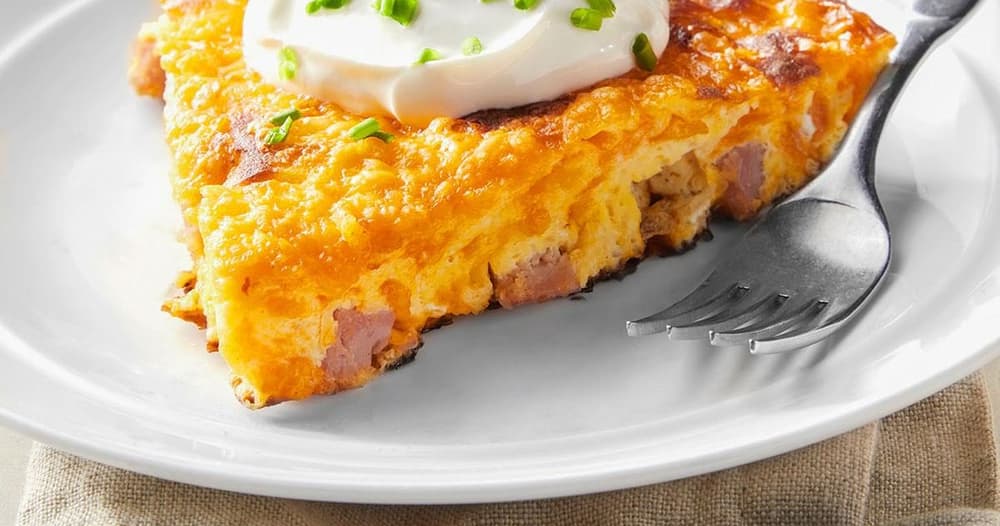 Ham and Cheese Frittata | Punchfork