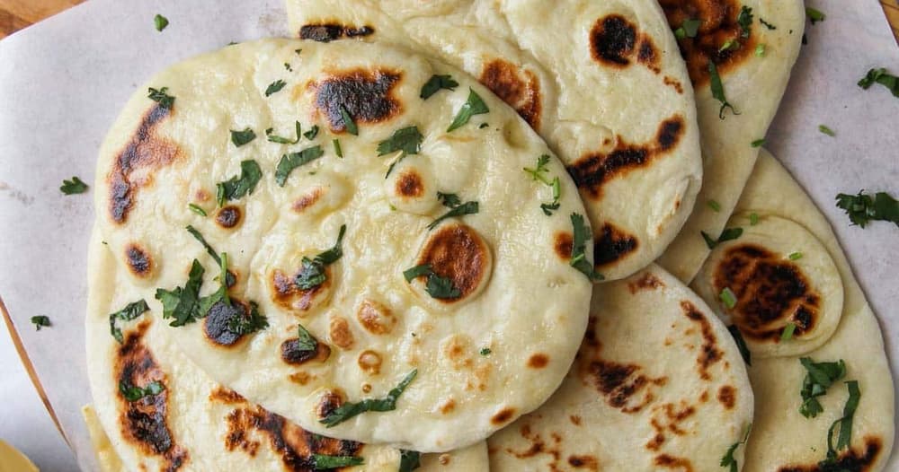 Soft & Fluffy Homemade Naan - Restaurant-Style | Punchfork