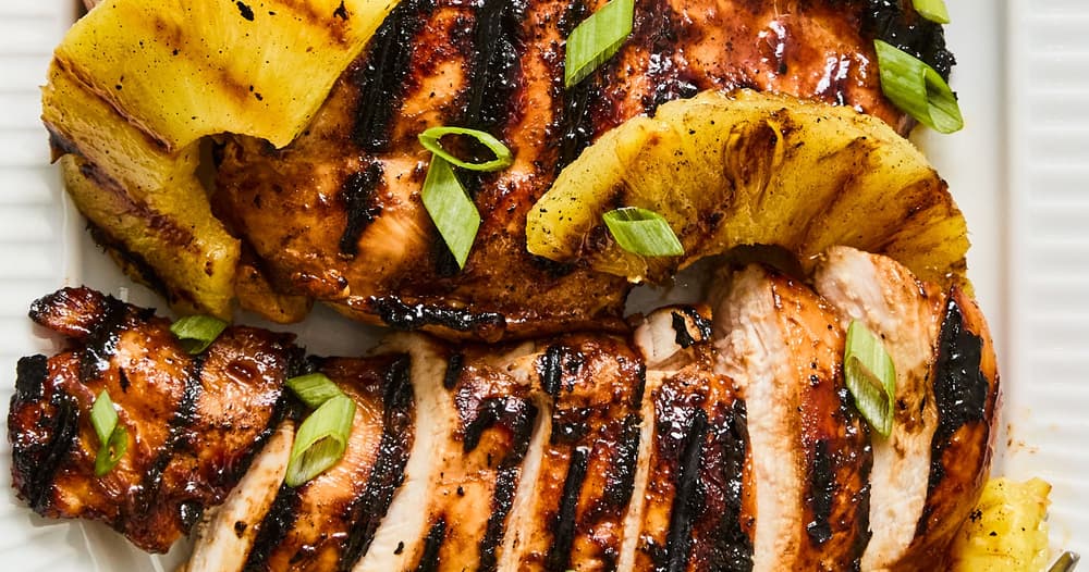 Grilled Pineapple Chicken | Punchfork
