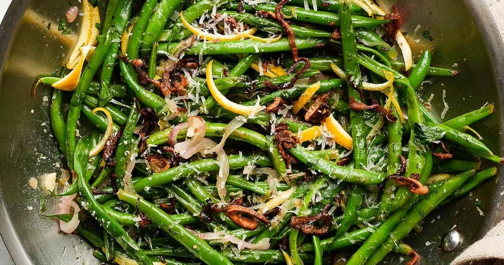 Easy Sautéed Haricots Verts with Shallots | Punchfork