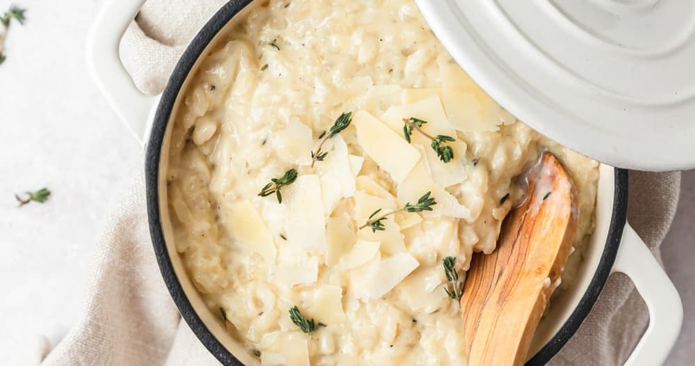 Simple Parmesan Risotto | Punchfork