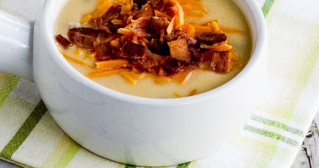 Cheesy Cauliflower Soup | Punchfork
