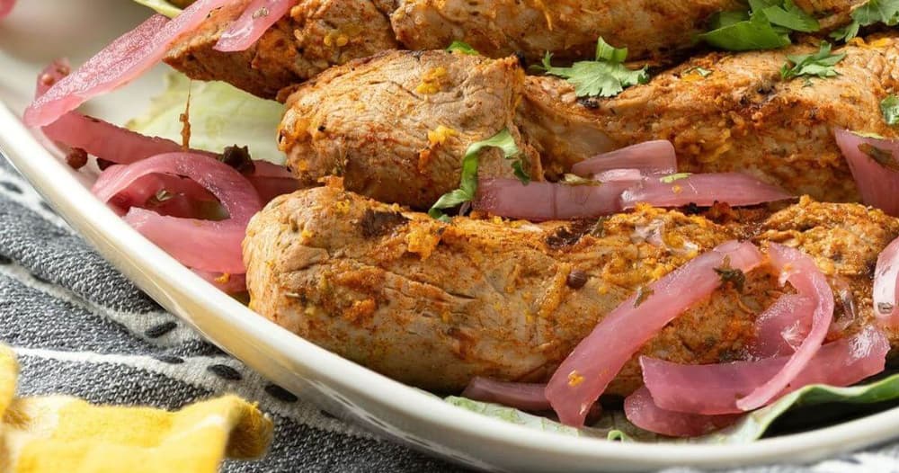 Achiote Pork (Marinade & Grilled Citrus Pork Tenderloin) | Punchfork