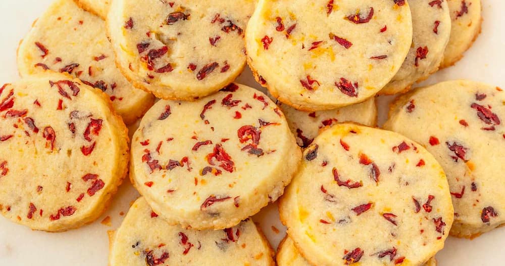 Cranberry Orange Shortbread | Punchfork