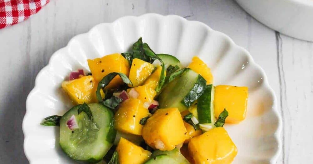 Cucumber and Mango Salad | Punchfork