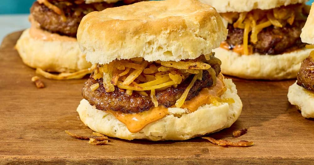 Cowboy Breakfast Biscuits | Punchfork
