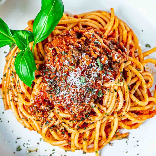 Restaurant Style Spaghetti Bolognese | Punchfork