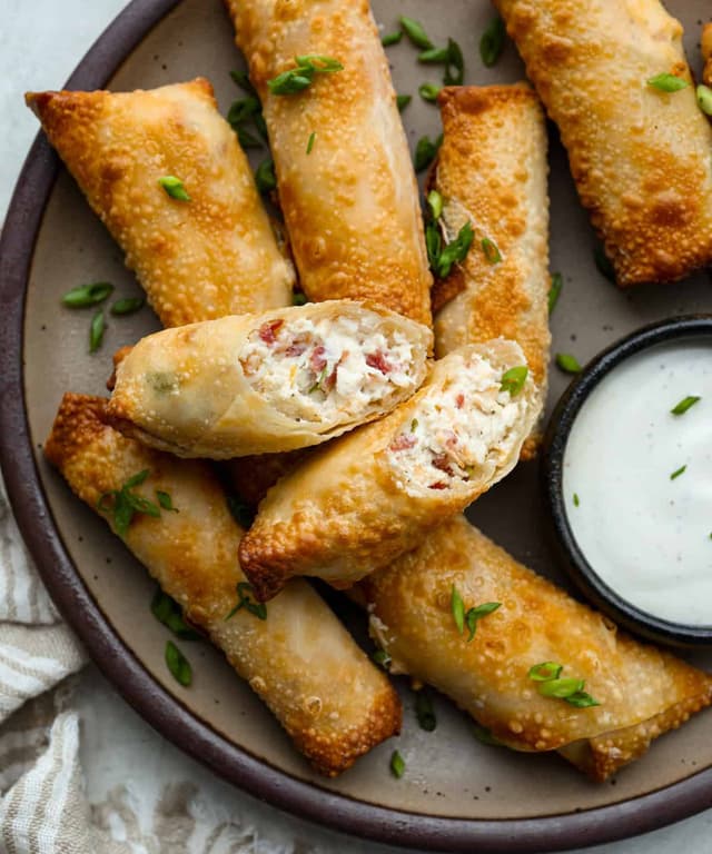 Crack Chicken Egg Rolls | Punchfork