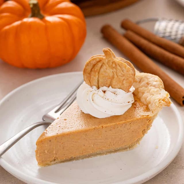 Pumpkin Cheesecake Pie | Punchfork