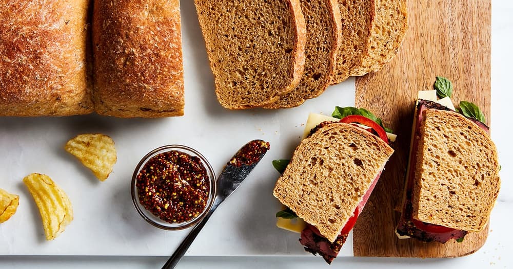 Classic Rye Sandwich Bread | Punchfork