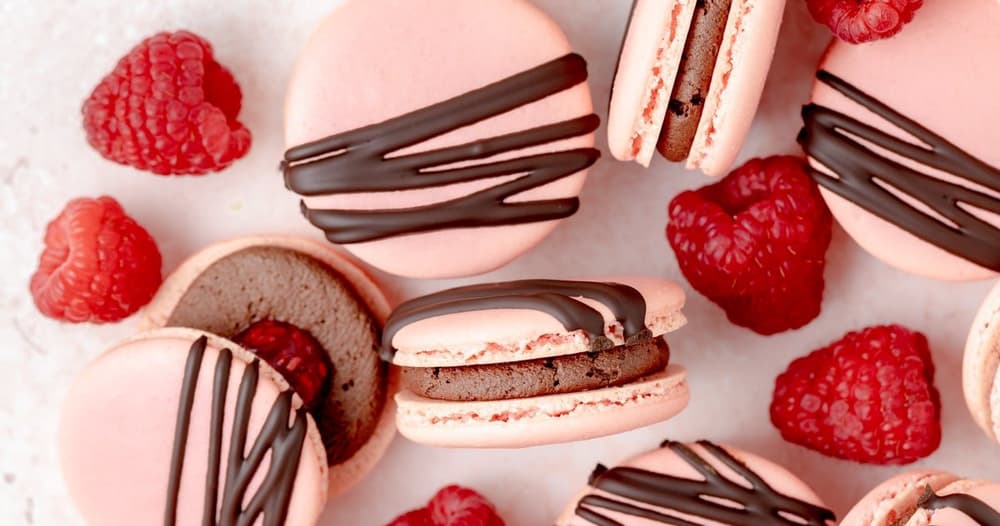 Chocolate Raspberry Macarons with Chambord | Punchfork