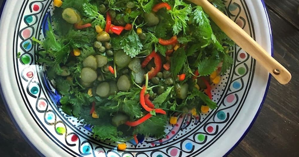 Stinging Nettle Salad | Punchfork
