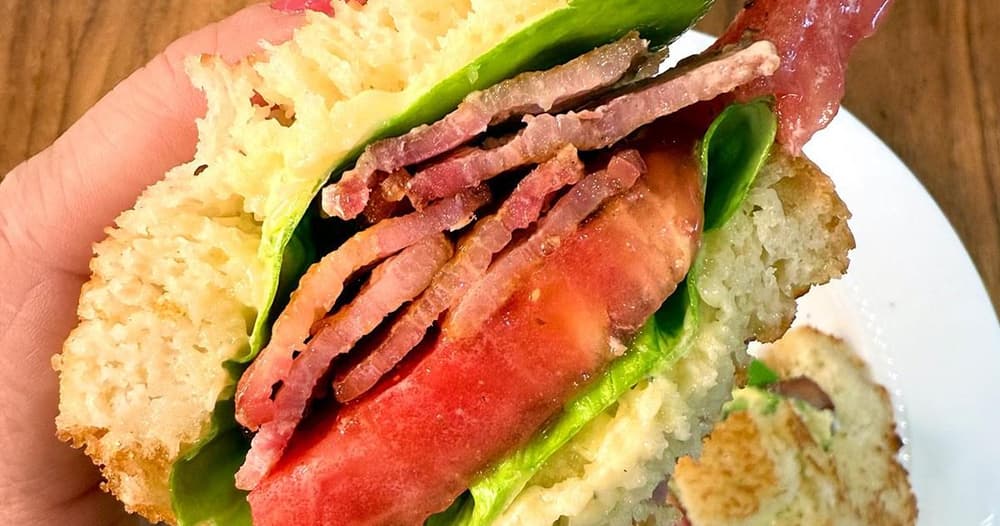 Elise Jesse’s BLT with Homemade Mayo | Punchfork