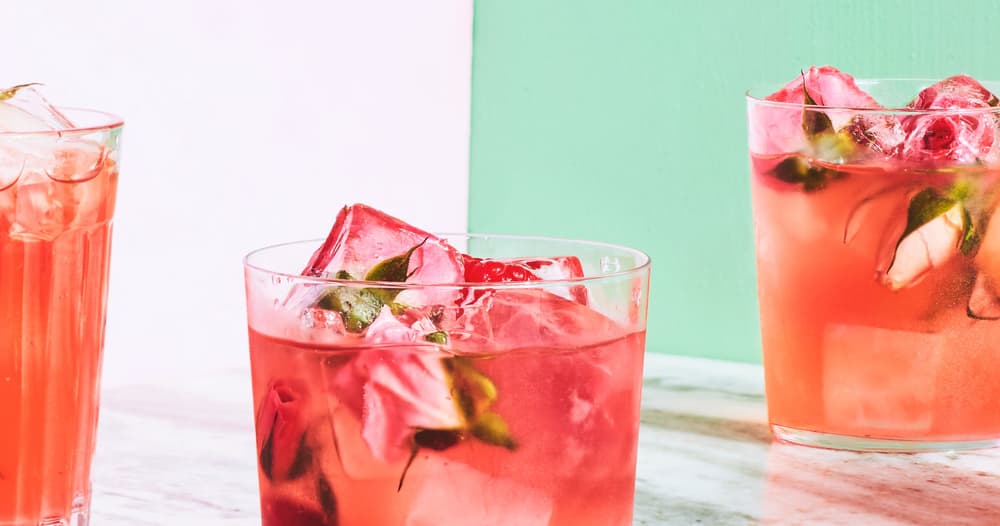 Vodka-Spiked Rose Lemonade | Punchfork