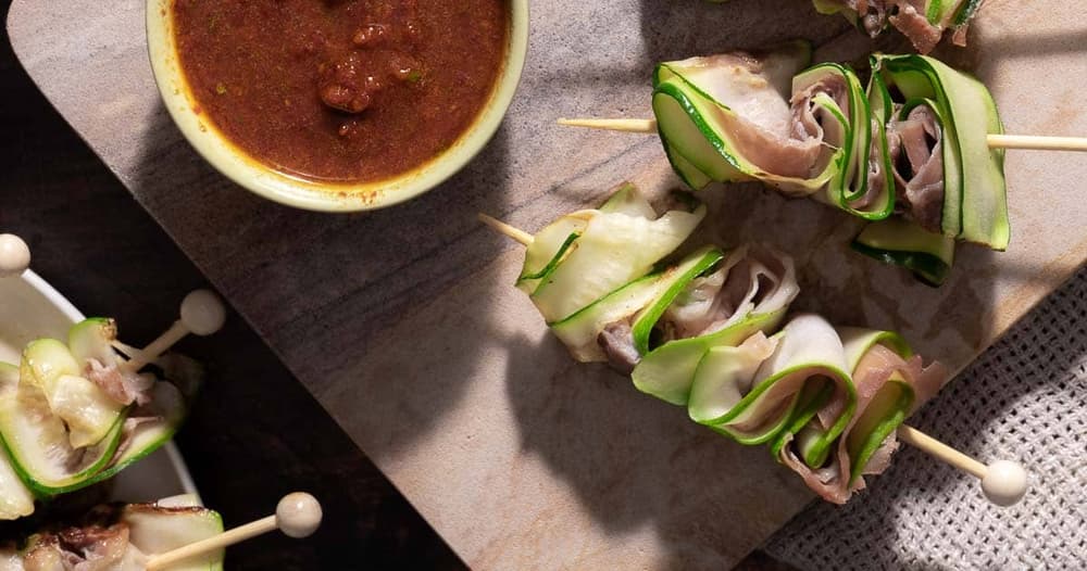 Zucchini Ribbons with Prosciutto | Punchfork