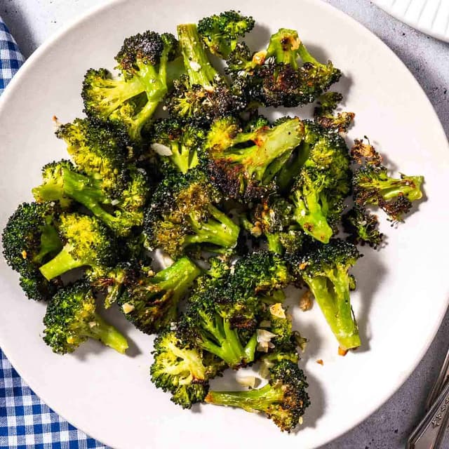 Roasted Broccoli with Garlic and Locatelli | Punchfork