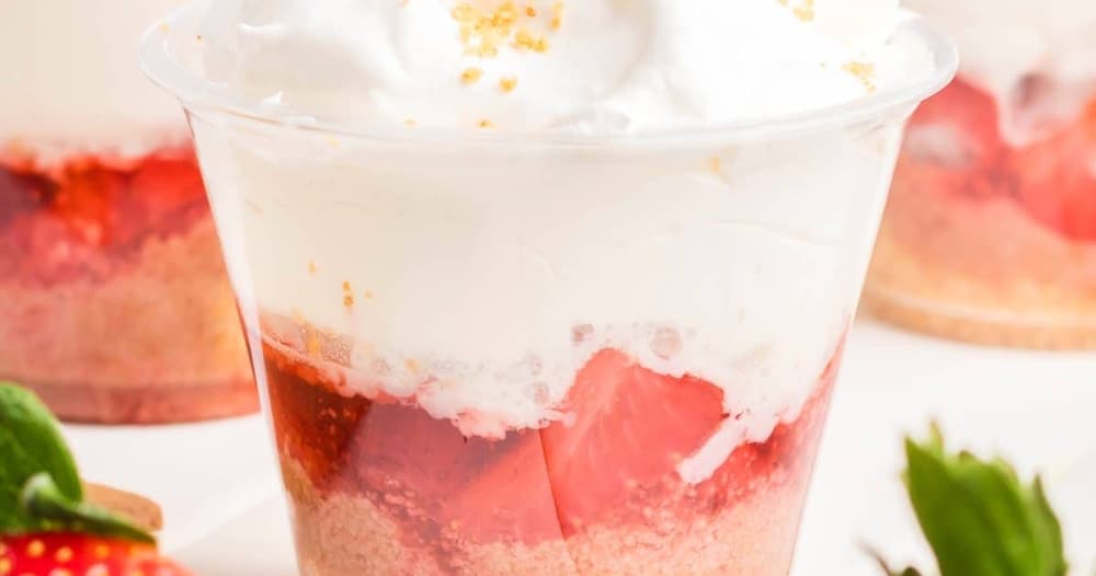 KFC Strawberry Parfaits | Punchfork