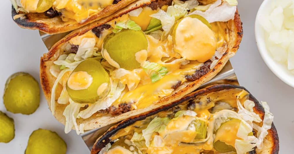 Big Mac Smashburger Tacos | Punchfork