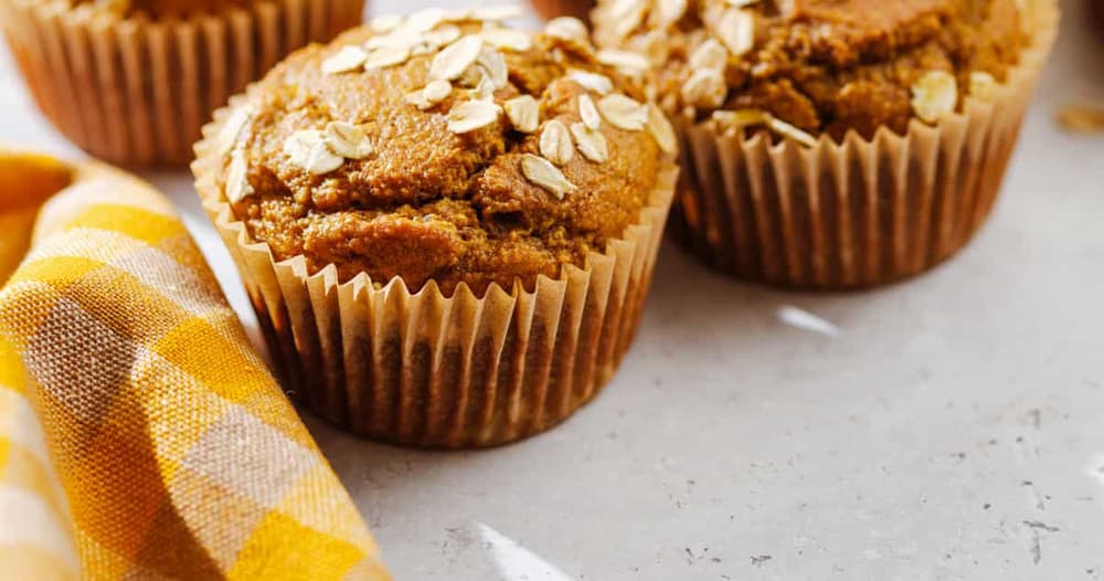 Pumpkin Oatmeal Muffins | Punchfork