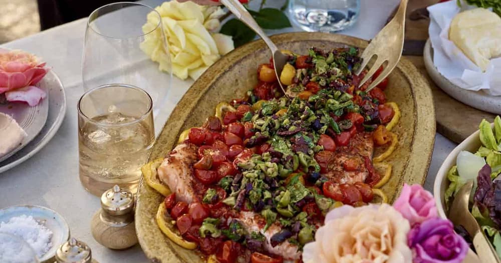 Salmon Puttanesca | Punchfork