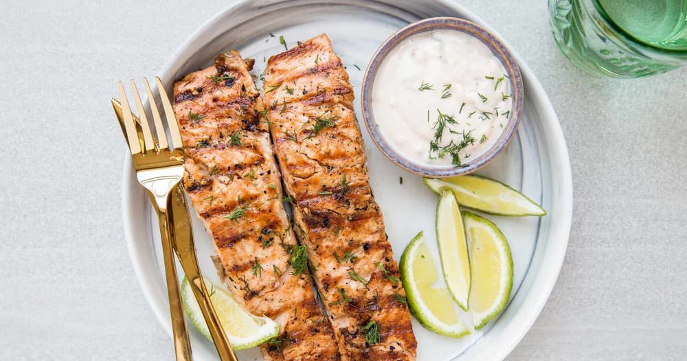 Mayonnaise Grilled Salmon | Punchfork