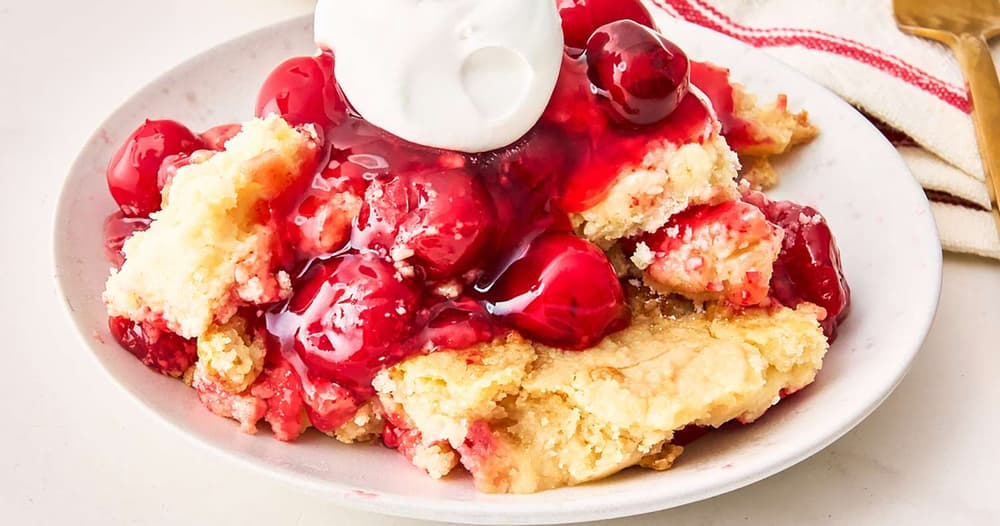 Cherry Cheesecake Dump Cake | Punchfork