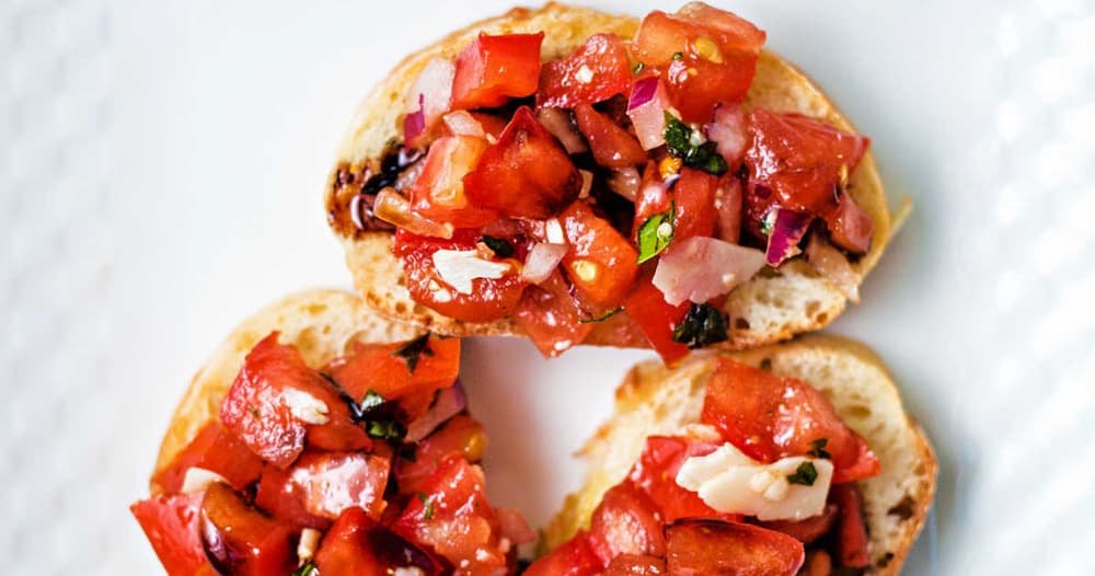 Bruschetta with Tomato | Punchfork