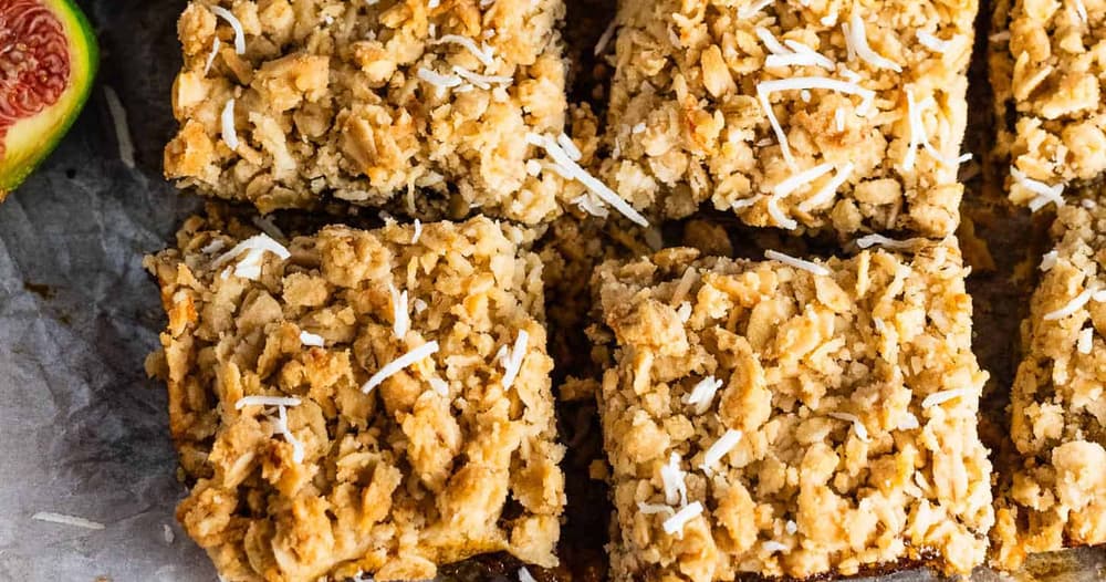 Coconut Fig Squares | Punchfork