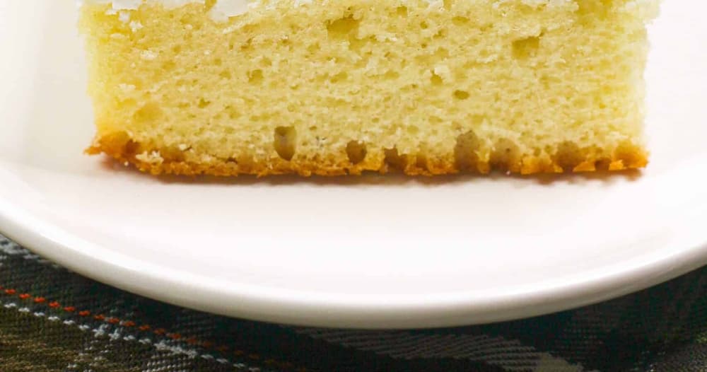 Easy Vanilla Depression Cake | Punchfork