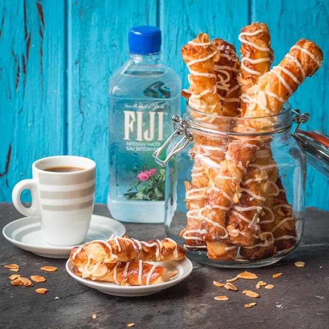 Flaky Almond Croissant Twists | Punchfork