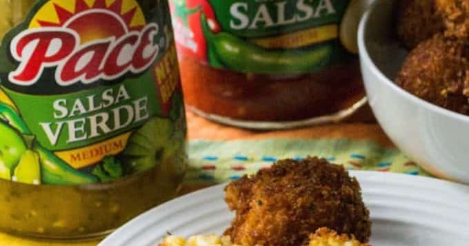 Fried Salsa Verde Macaroni and Cheese Balls | Punchfork
