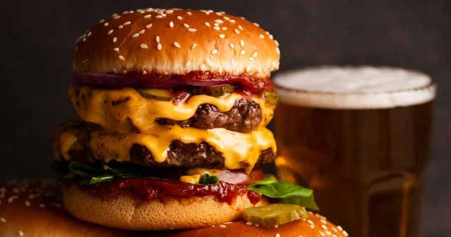 Double Cheese Burger Recipes | Punchfork