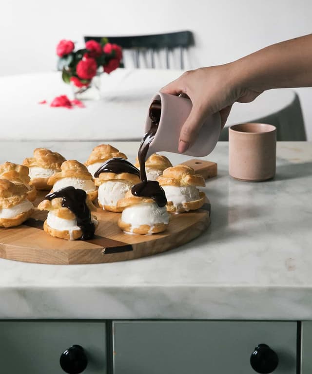 Profiteroles (How to Make Profiteroles) | Punchfork