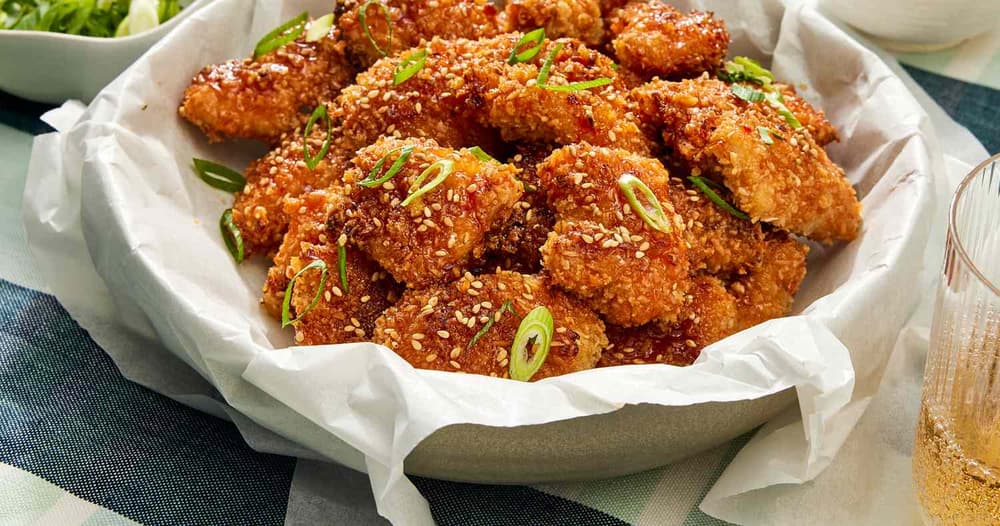 Sweet Chili Popcorn Chicken | Punchfork