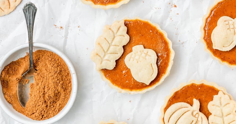 Mini Pumpkin Pie Tarts | Punchfork