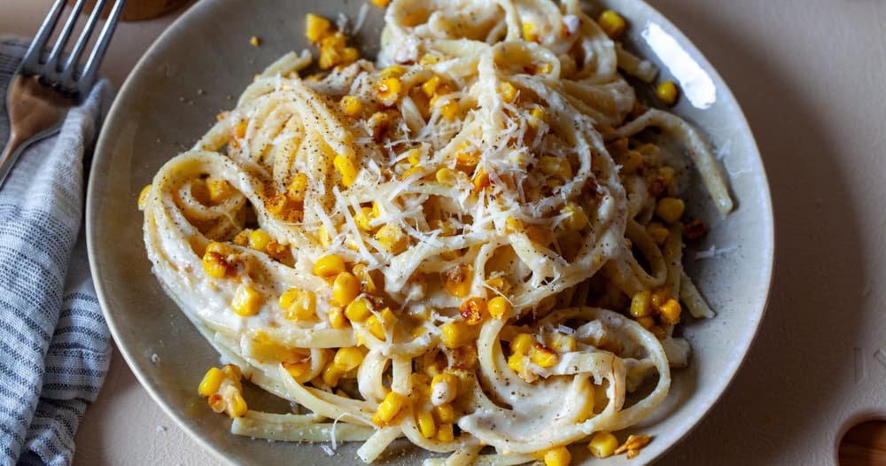Corn Cacio e Pepe | Punchfork