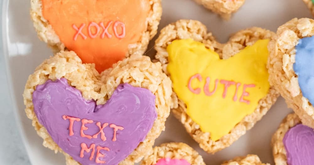 Valentine Rice Krispie Treats | Punchfork