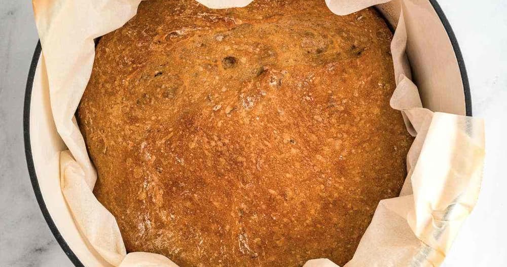 No-Knead Rye Bread | Punchfork