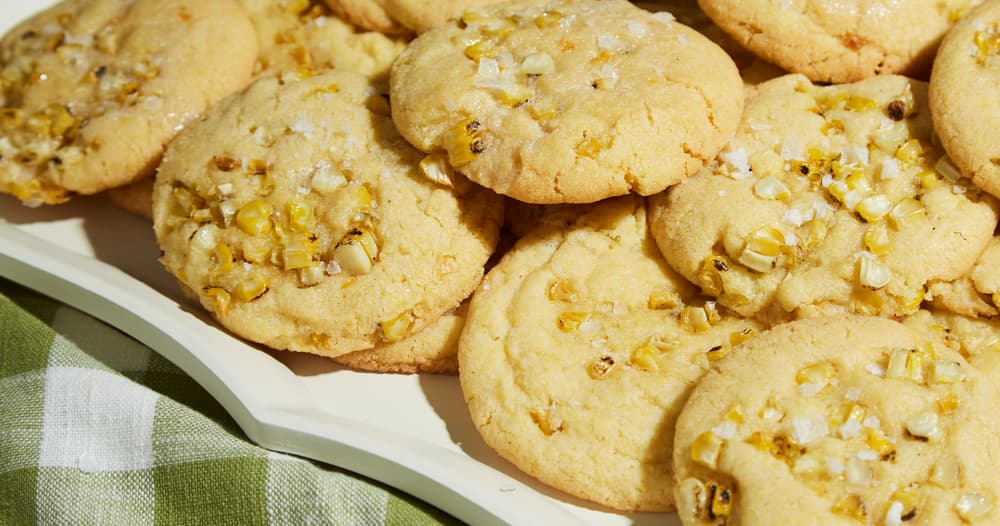 Sweet Corn Cookies | Punchfork