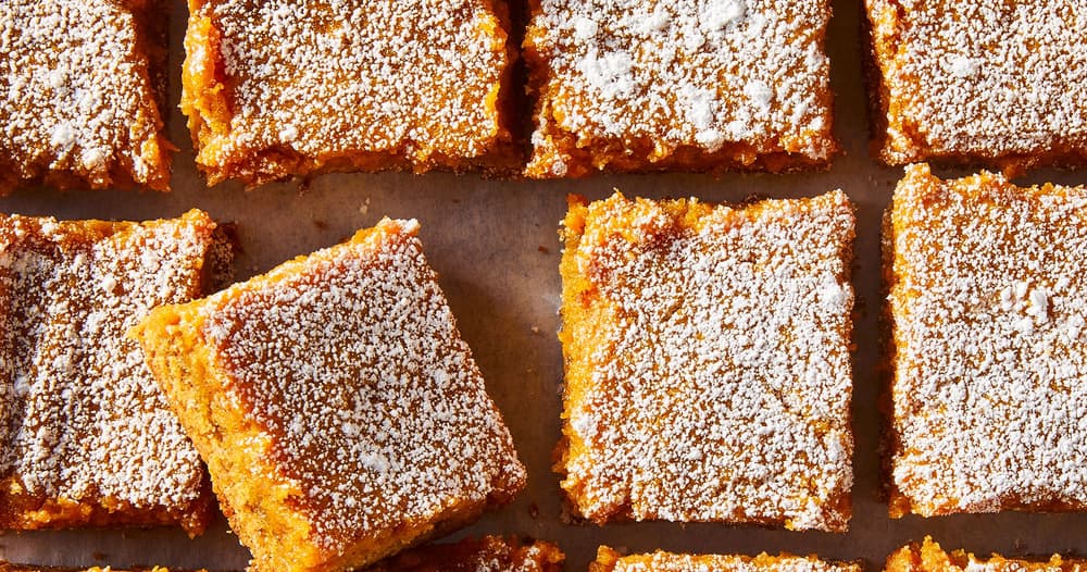 Pumpkin Spice Gooey Bars | Punchfork