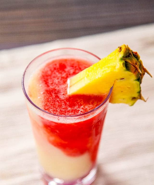Easy Miami Vice Cocktail | Punchfork