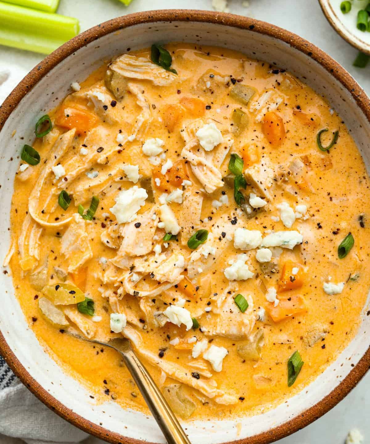 Buffalo Chicken Soup | Punchfork