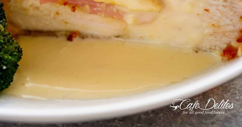 Easy Sheet Pan Chicken Cordon Bleu | Punchfork