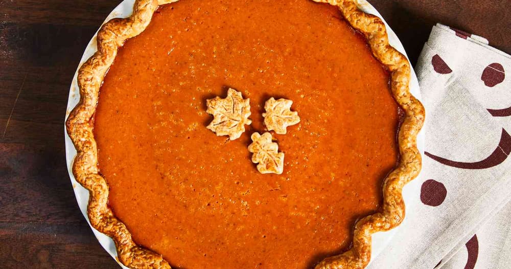 Homemade Fresh Pumpkin Pie | Punchfork