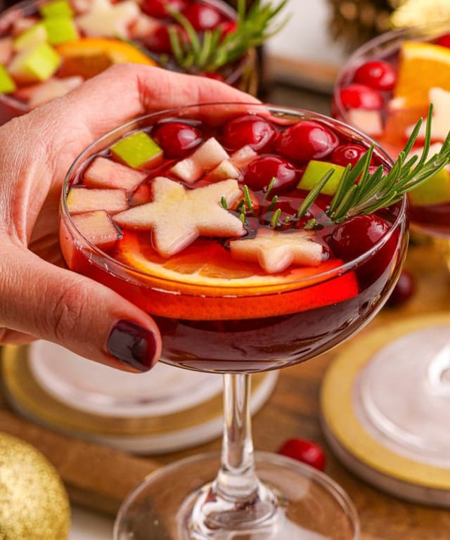 Starry Night Holiday Punch | Punchfork