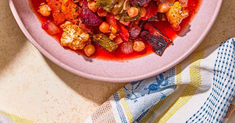 Turkish Vegetable Casserole with Chickpeas | Punchfork