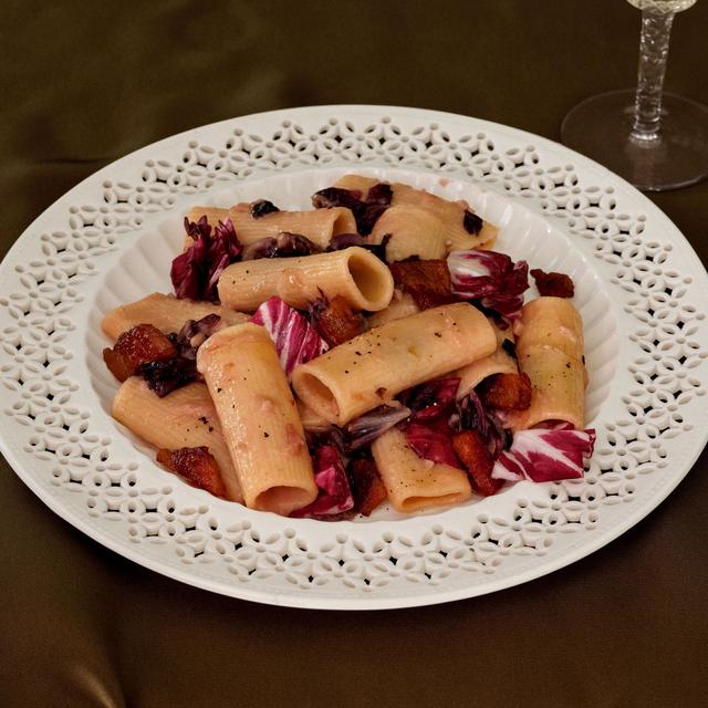 Radicchio Jam Rigatoni | Punchfork