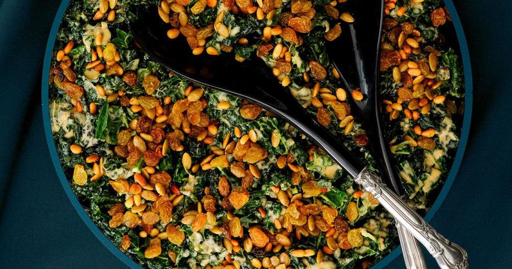 Super Seedy Kale Salad | Punchfork