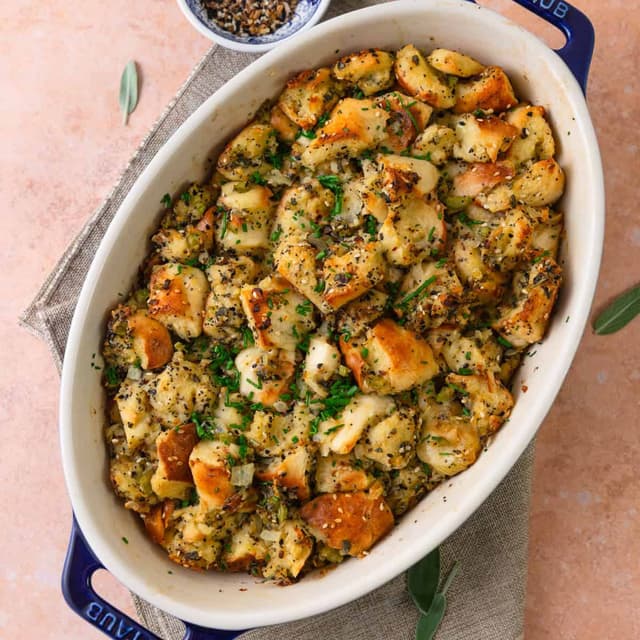 Everything Bagel Stuffing | Punchfork